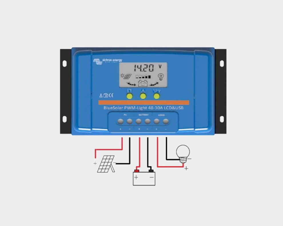 Solar PV battery Charge Controller 10A | 20A | 30A | 60A